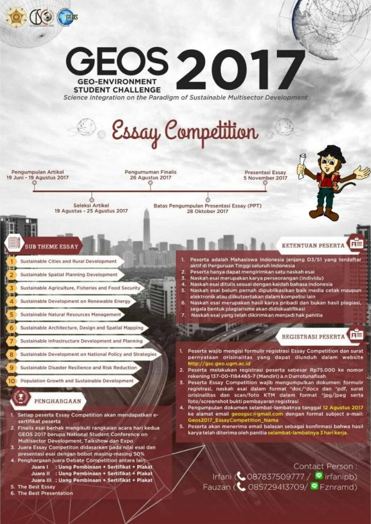 Essay Competition – gsc.geo.ugm.ac.id